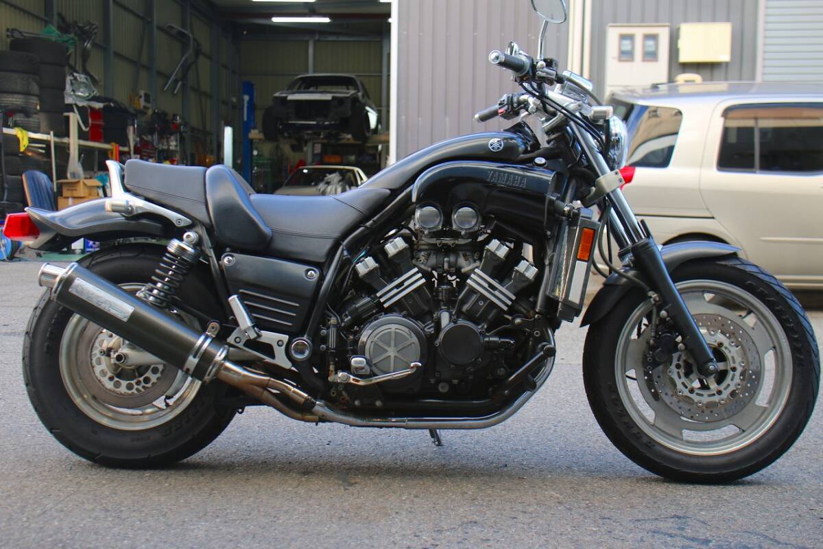 Yahoo!オークション - V-MAX/2003年高年式VP15/純正マットブラック...
