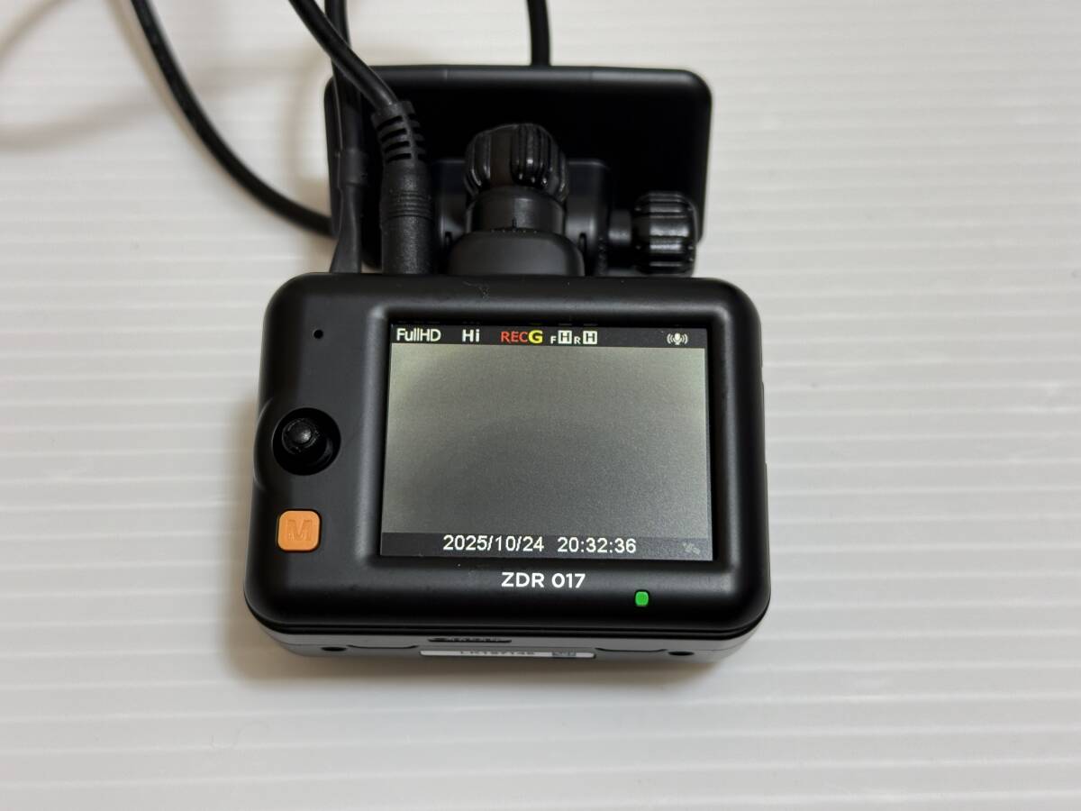 145 前後カメラ コムテック COMTEC ZDR-017 ドラレコ ドライブレコーダー 送料600円 コムテック(中古)のオークション落札情報