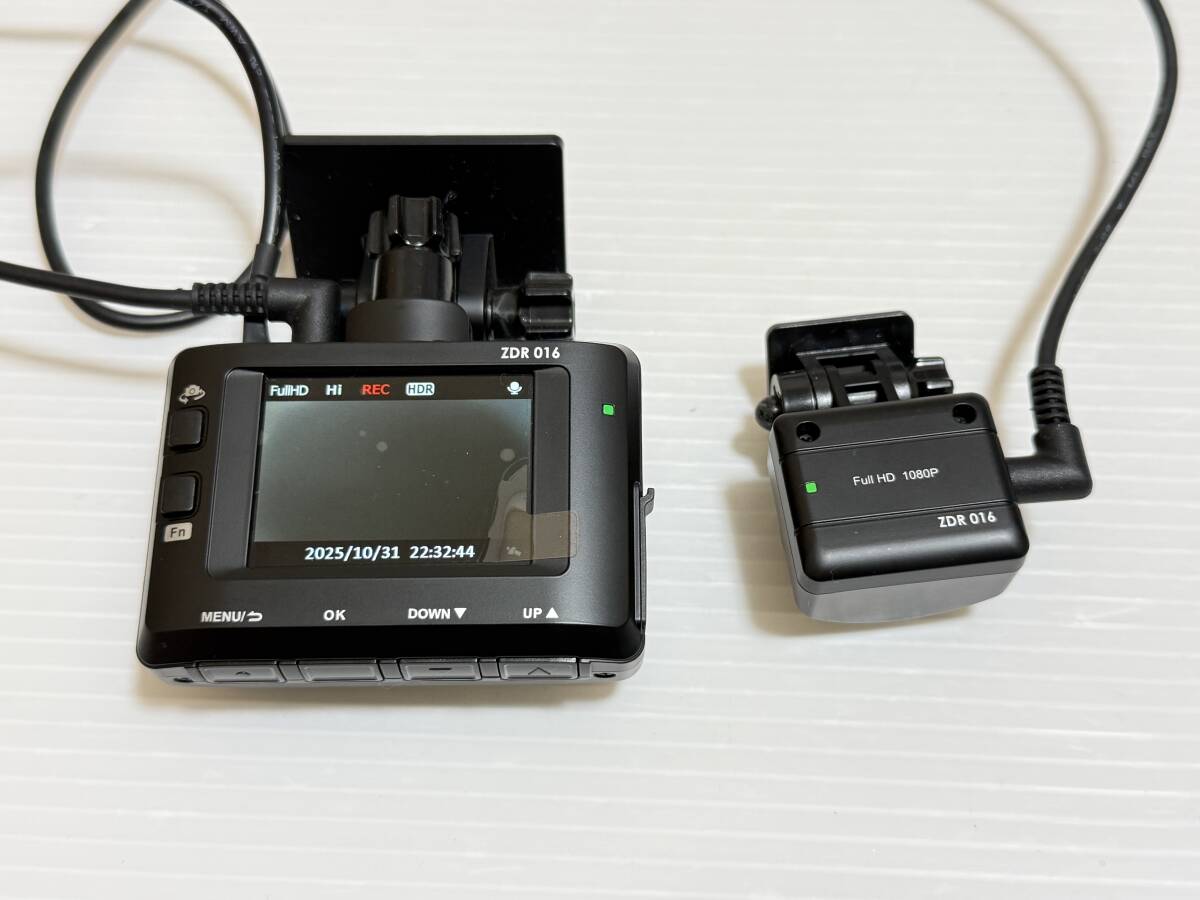 Yahoo!オークション - 300 前後カメラ コムテック COMTEC ZDR-016 ドラ...