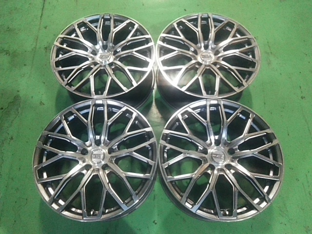 Yahoo!オークション - MID BROCKEN DS55 18×8J 5H PCD114.3 +42 ブロ...