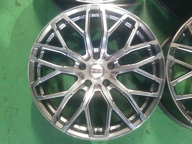 Yahoo!オークション - MID BROCKEN DS55 18×8J 5H PCD114.3 +42 ブロ...