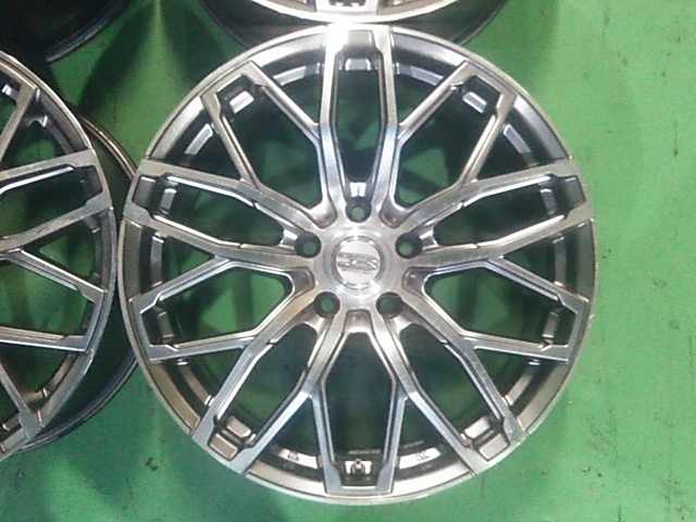 Yahoo!オークション - MID BROCKEN DS55 18×8J 5H PCD114.3 +42 ブロ...