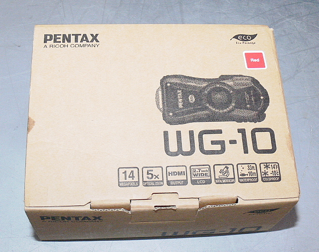 Yahoo!オークション - PENTAX ペンタックス WG-10 防水 コンパクトデジ...