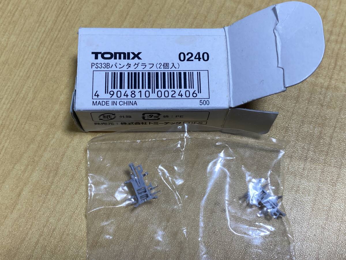 Yahoo!オークション - TOMIX 0240 PS33B パンタグラフ 2個入