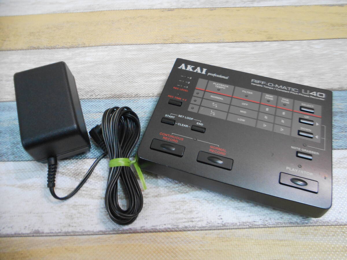 Yahoo!オークション - 【AKAI /アカイ】フレーズサンプラー RIFF-O-MAT...