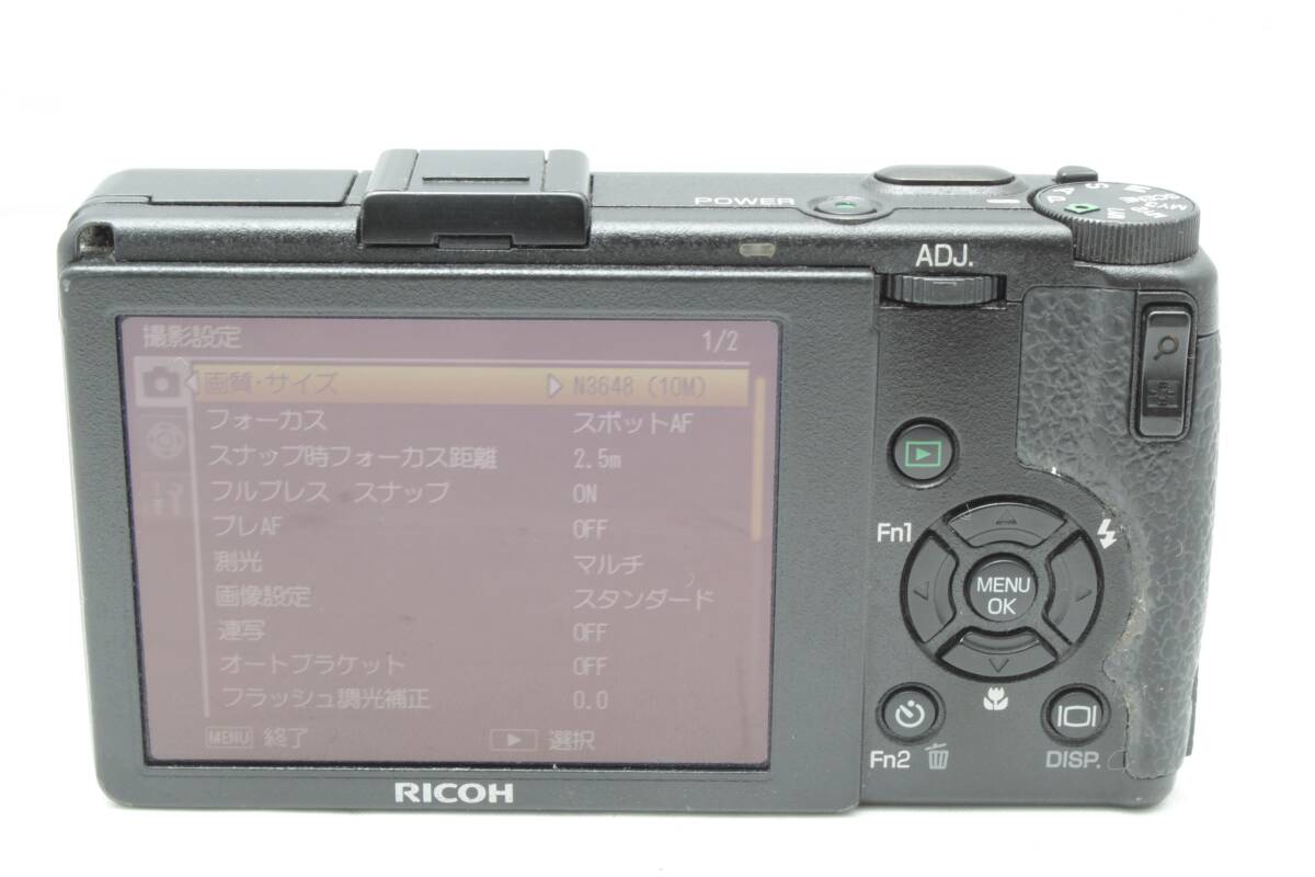 Yahoo!オークション - RICOH GR DIGITAL III デジカメ リコー 動作確認...