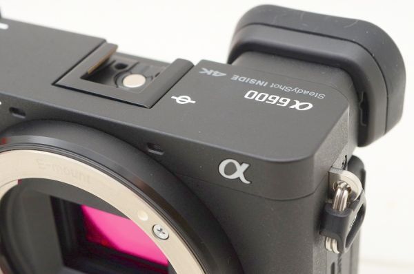 Yahoo!オークション - 極上美品 Sony ソニー α6600 ボディ ILCE-6600...