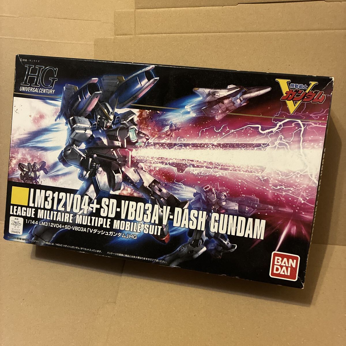 Yahoo!オークション - HGUC 1/144 Vダッシュガンダム