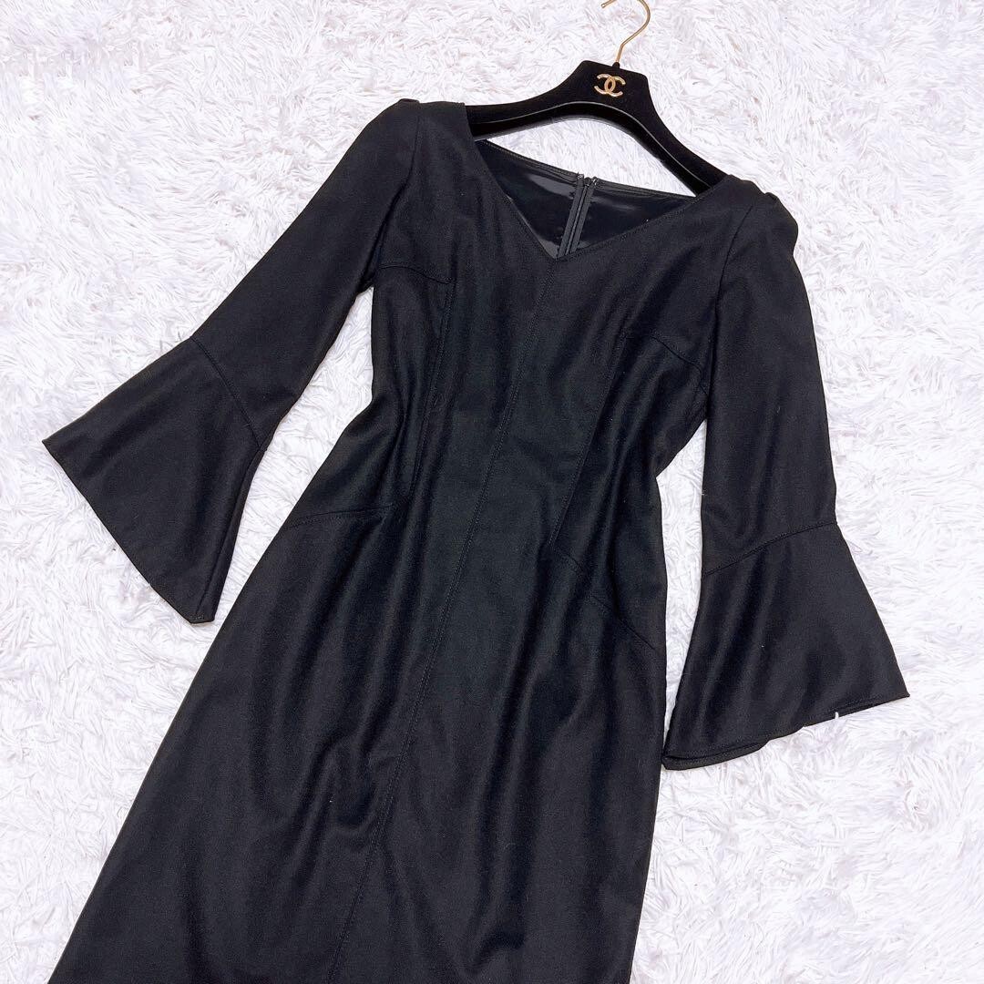 Yahoo!オークション - ピンキーアンドダイアン ワンピース フレア袖 フ...