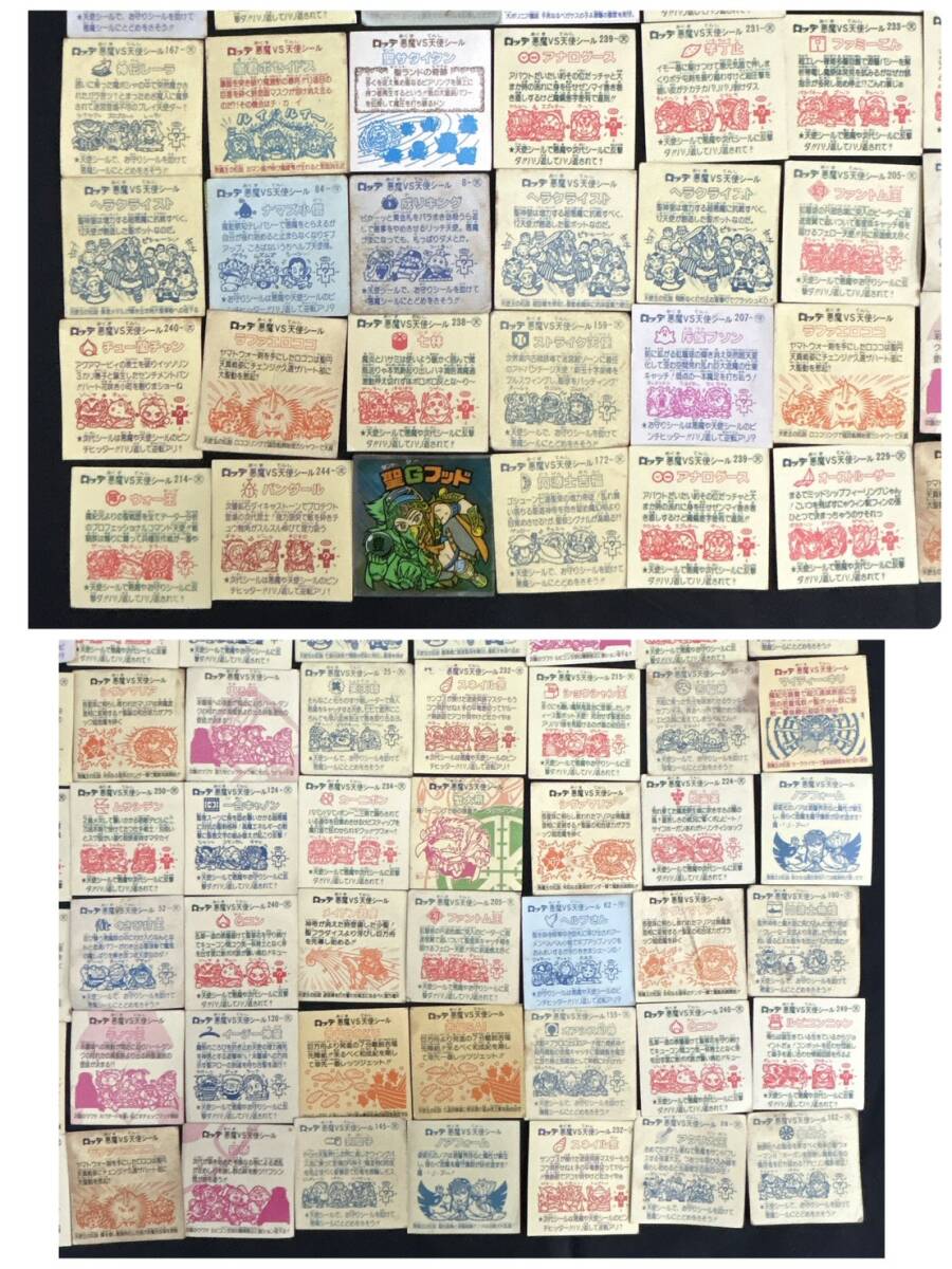25国/A037127-13/HK3000/C112-329/ロッテ 悪魔VS天使シール 約287枚まとめ ビックリマンシール スーパーデビル/ヤマト王子/アリババ/他(ビックリマン)｜売買さ ...