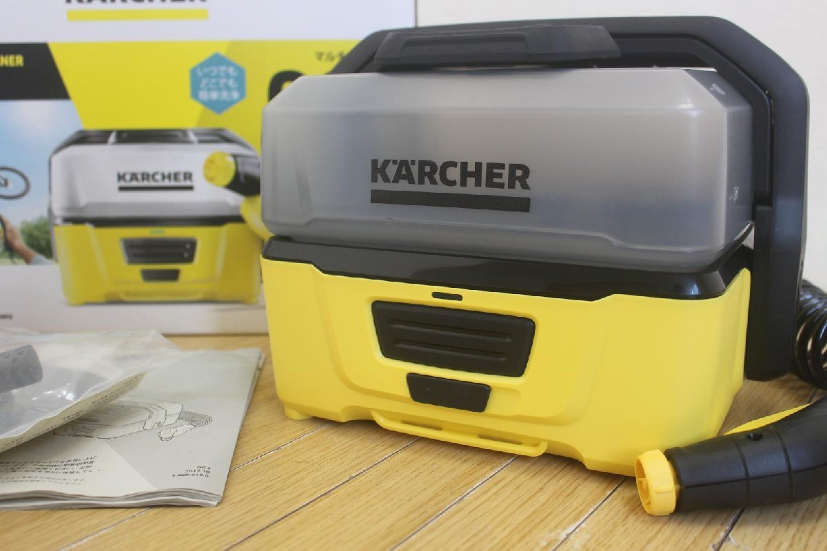 Yahoo!オークション - KARCHERケルヒャー ワイヤレス高圧洗浄機ー OC3