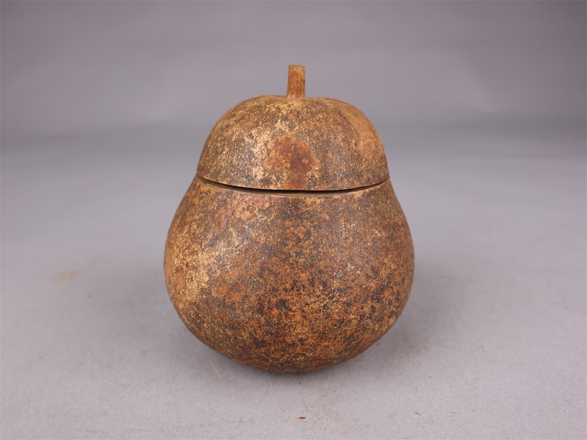 Yahoo!オークション - 【志】A565 瓢茶器 在銘 福の神 時代物 茶道具 ...