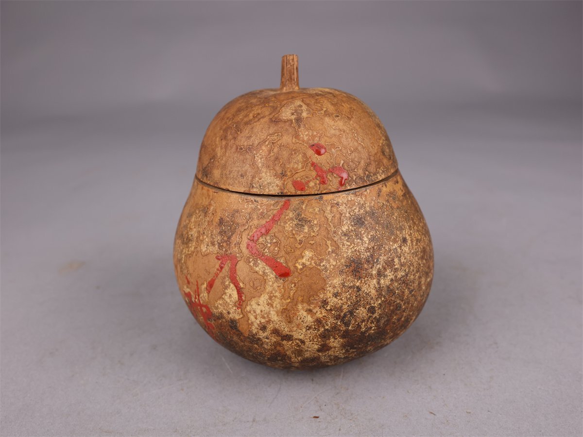 Yahoo!オークション - 【志】A565 瓢茶器 在銘 福の神 時代物 茶道具 ...