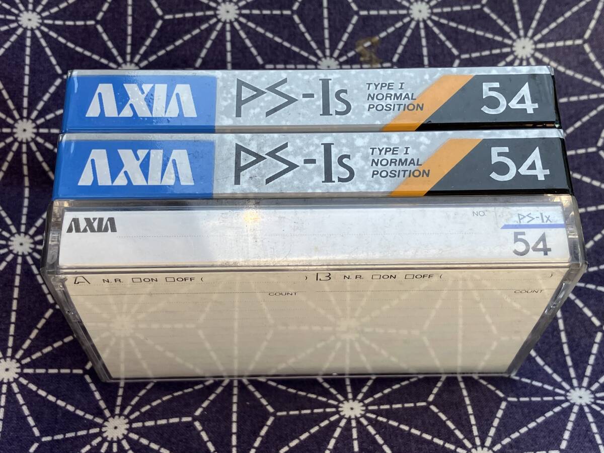 Yahoo!オークション - カセットテープ AXIA PS-Is 54 ノーマルポジショ...