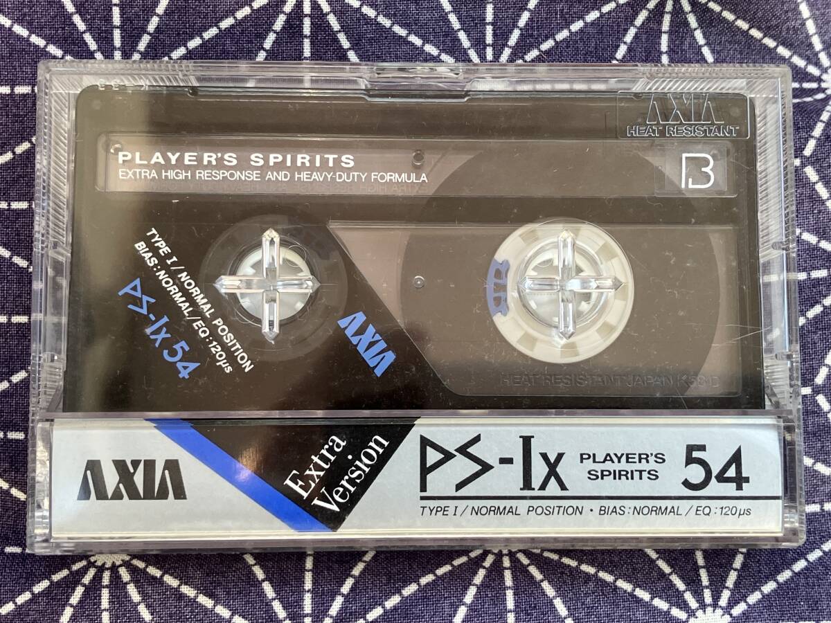 Yahoo!オークション - カセットテープ AXIA PS-Is 54 ノーマルポジショ...