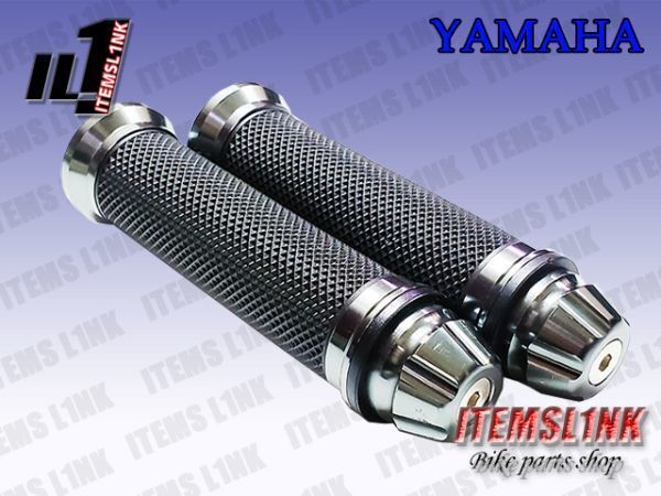 Yahoo!オークション - LK2-1GRA アルミ グリップSet 灰色 YBR125 TW125...