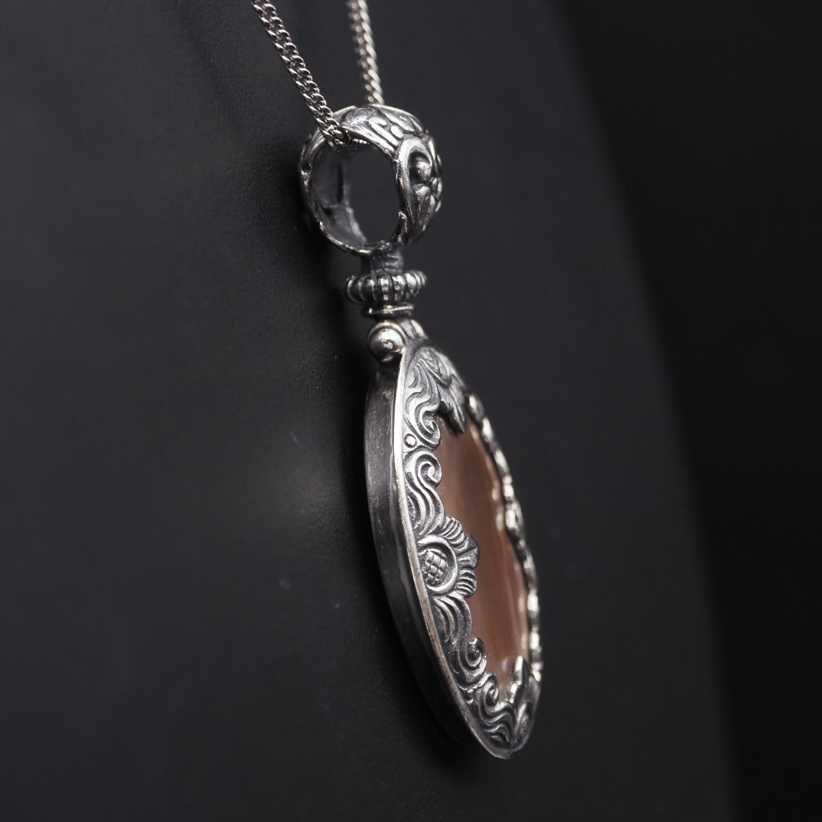 Yahoo!オークション - G107 シェル 925刻印 ペンダント トップ デザイ...