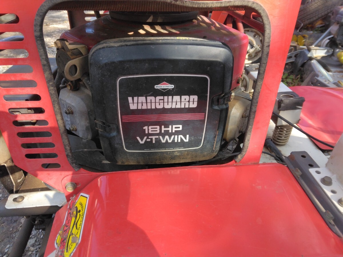 Yahoo!オークション - ラビットモア RM95 ブリグス18馬力 始動走行動作...