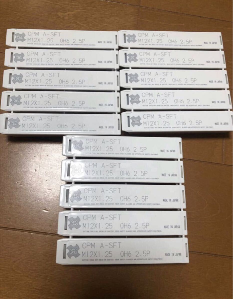 Yahoo!オークション - タップ OSG M12 1.25 タップ (15本) セット(///n...