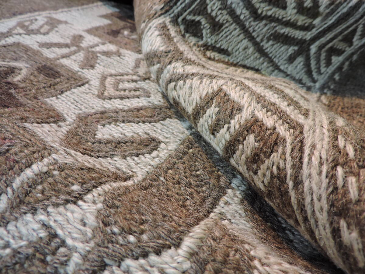 Yahoo!オークション - A165 極上キリム 絨毯 手織り ラグ アクセントラ...