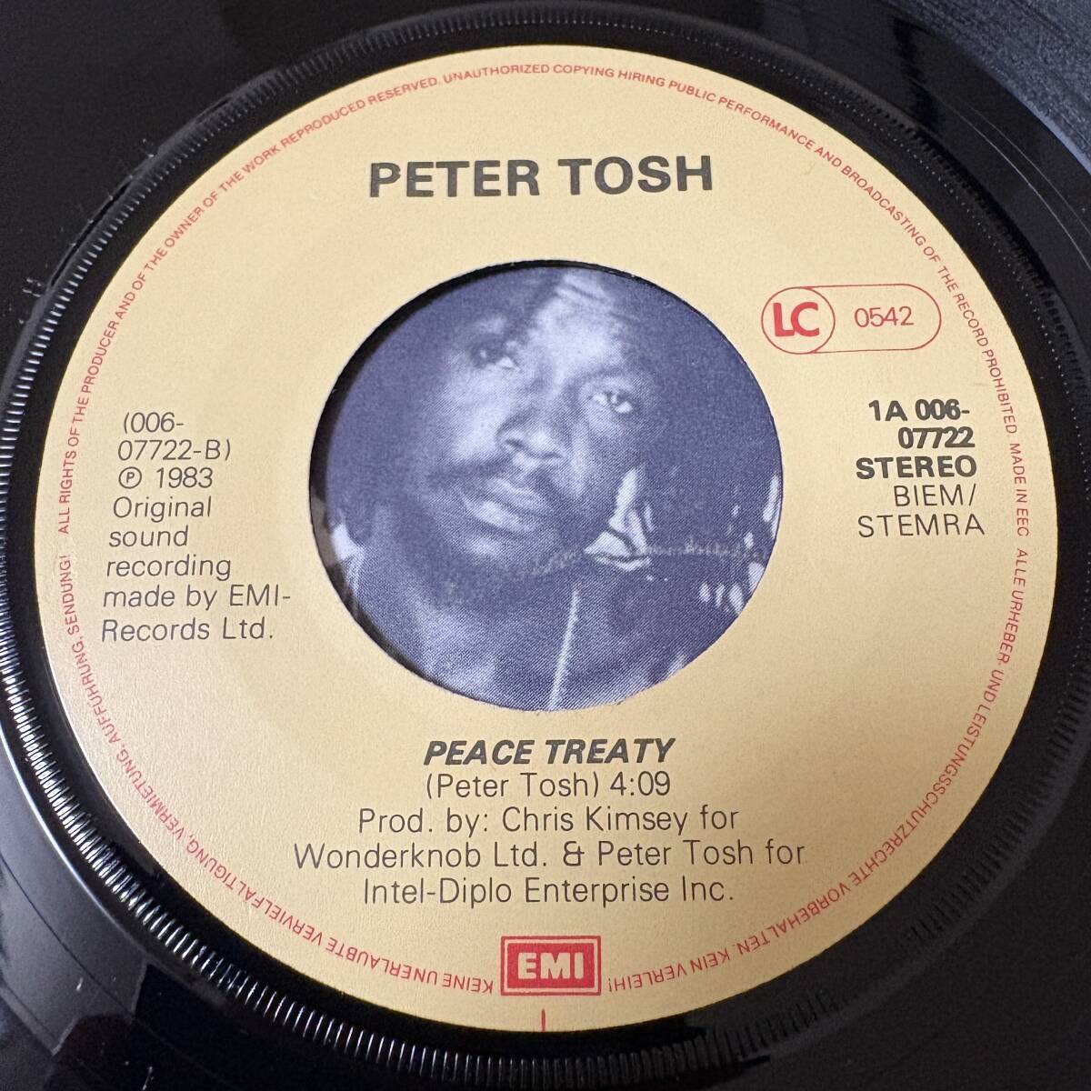 Yahoo!オークション - Peter Tosh - Johnny B. Goode / Peace Treaty