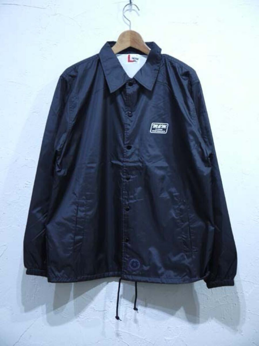 Yahoo!オークション - M&M Coach Jacket(25MMJ04)/BLACK/Msize/新品未...