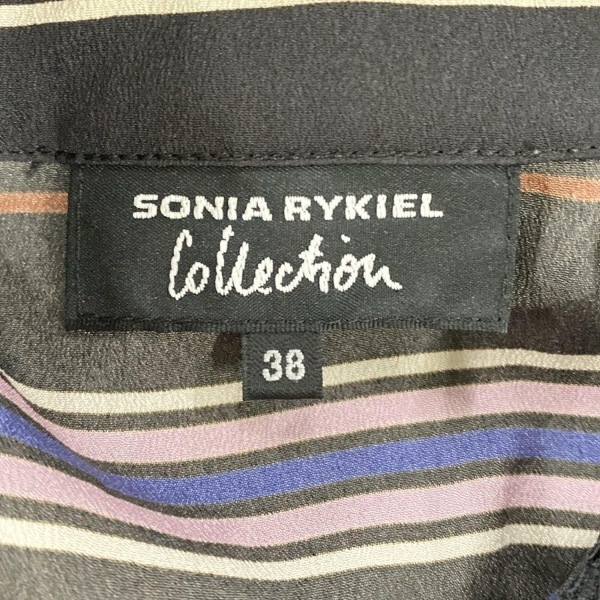 Yahoo!オークション - ソニアリキエル SONIARYKIEL サイズ38 M - 黒×...