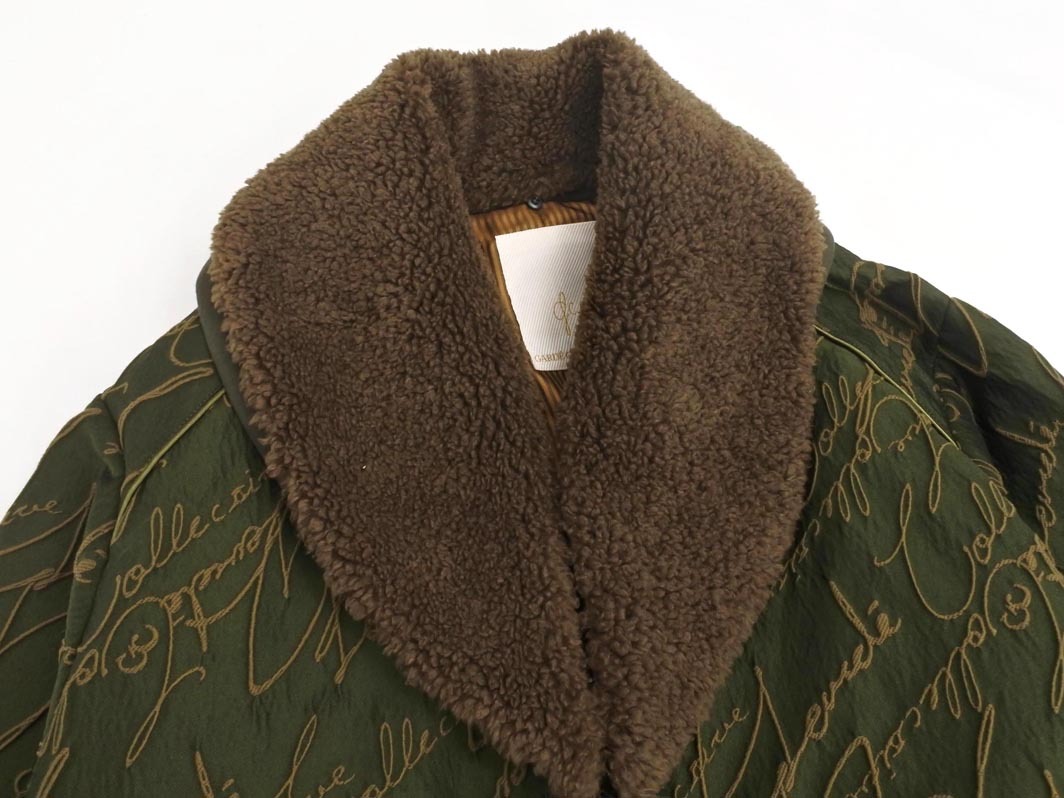 Yahoo!オークション - GARDE COLLECTIVE ギャルデコレクティブ ボア 襟...