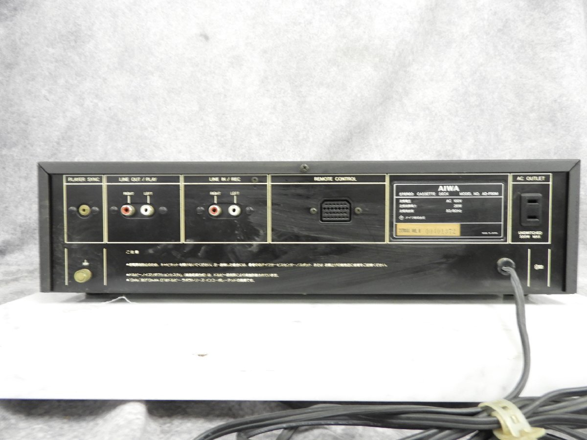 Yahoo!オークション - 【J】AIWA AD-F90M カセットデッキ アイワ 31261...