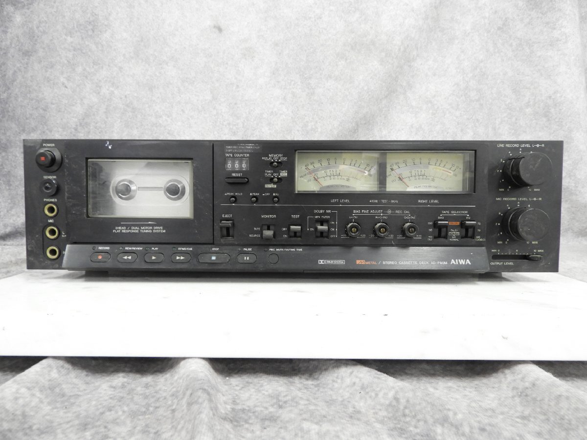 Yahoo!オークション - 【J】AIWA AD-F90M カセットデッキ アイワ 31261...
