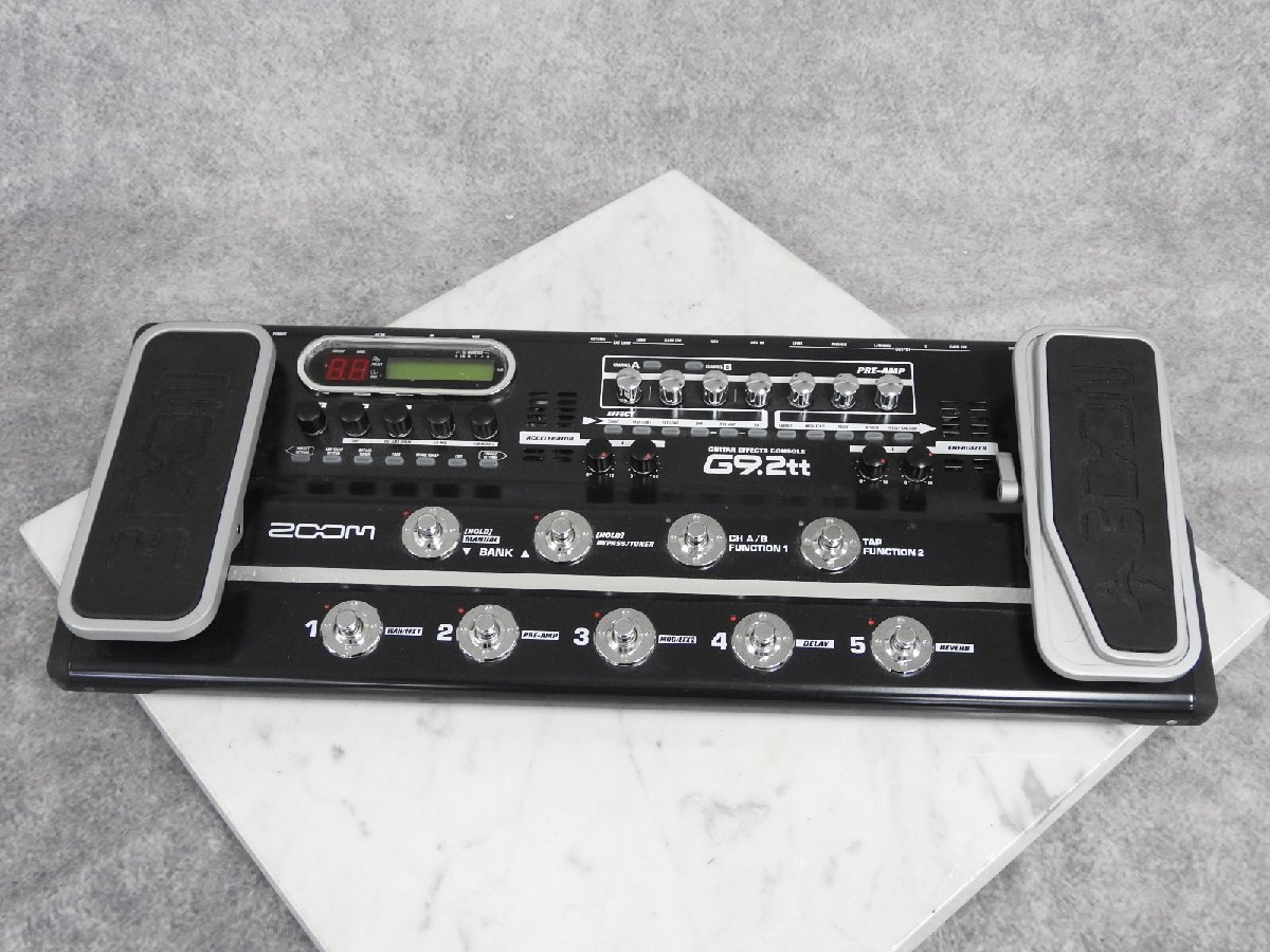 Yahoo!オークション - 【C】ZOOM G9.2tt マルチエフェクター ズーム 3...