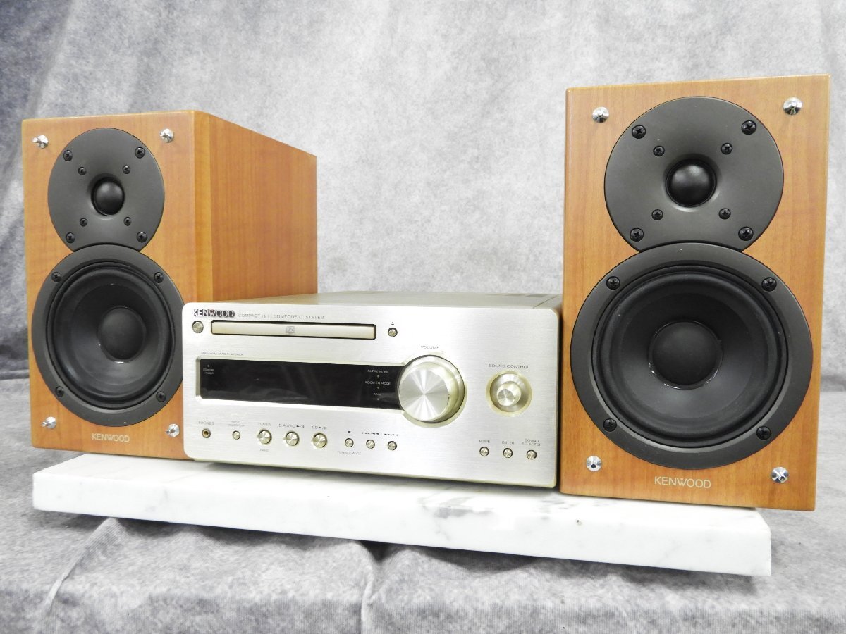 Yahoo!オークション - 【C】KENWOOD LS-K711 R-K711 システムコンポ ケ...