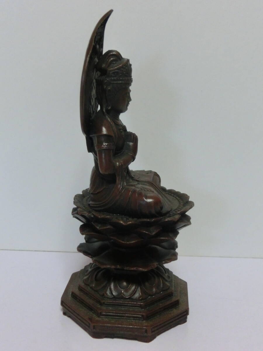 Yahoo!オークション - 勢至菩薩 仏像 高さ約13.5㎝ 重量約428g 牧田秀...