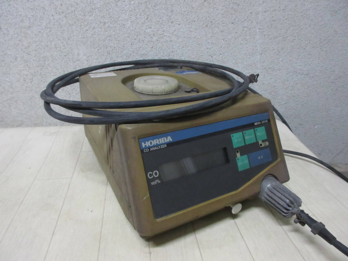 Yahoo!オークション - HORIBA ホリバ CO/HCアナライザ MEXA-201G 排気...