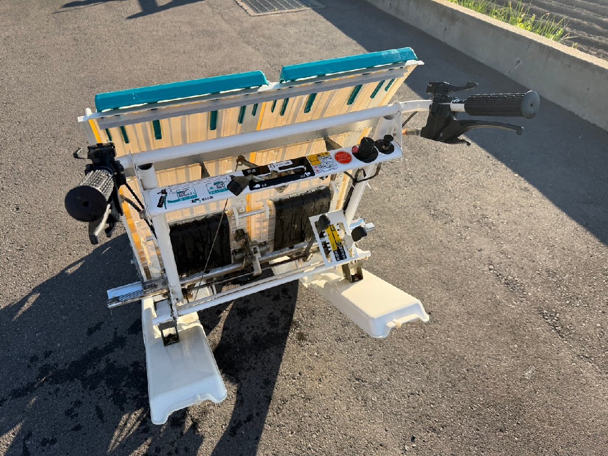 Yahoo!オークション - 【長野発】クボタ 歩行型田植機 SPW-28C 2条植 ...