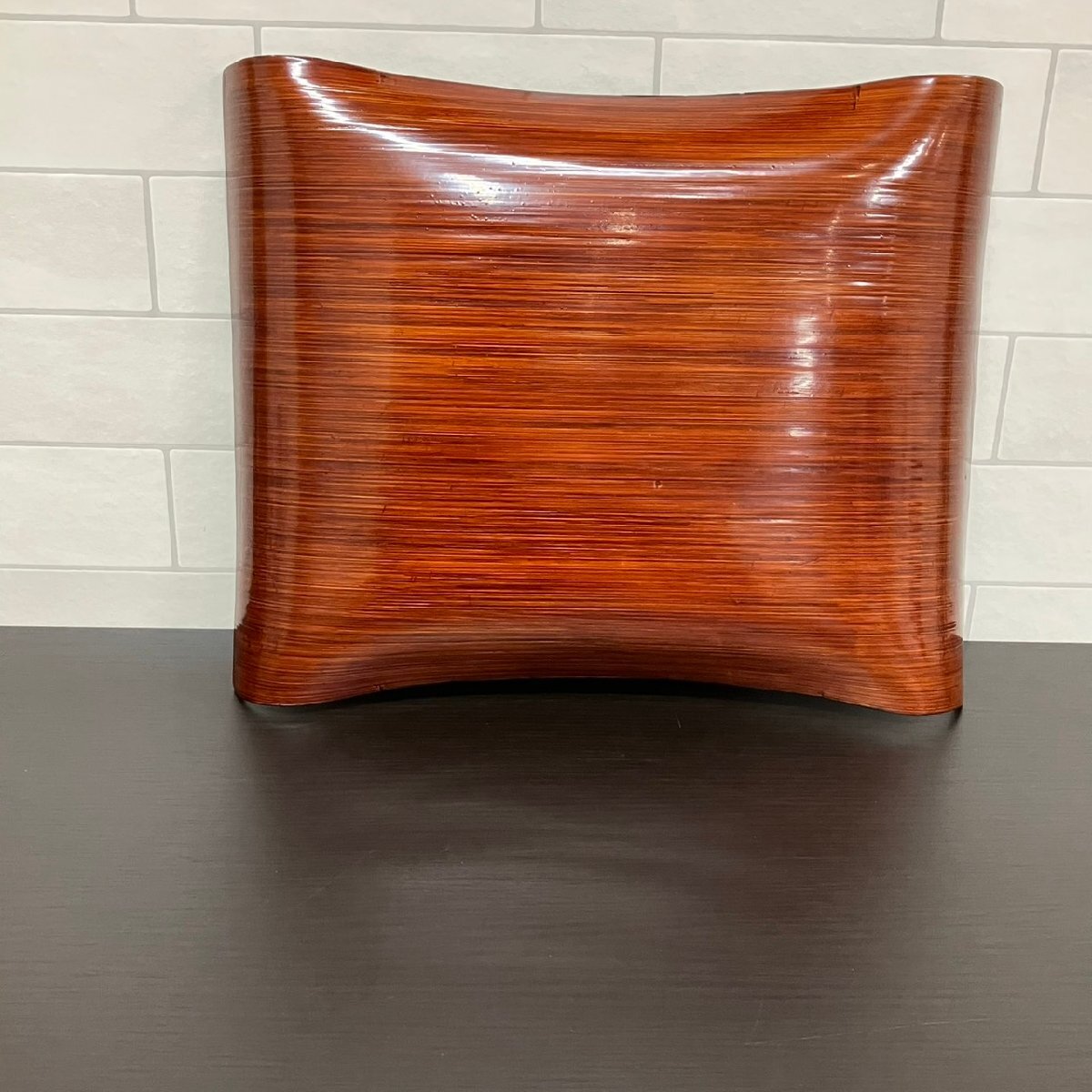 Yahoo!オークション - S288 みの屋 漆角盆 菓子器 トレイ 茶道具 箱付...