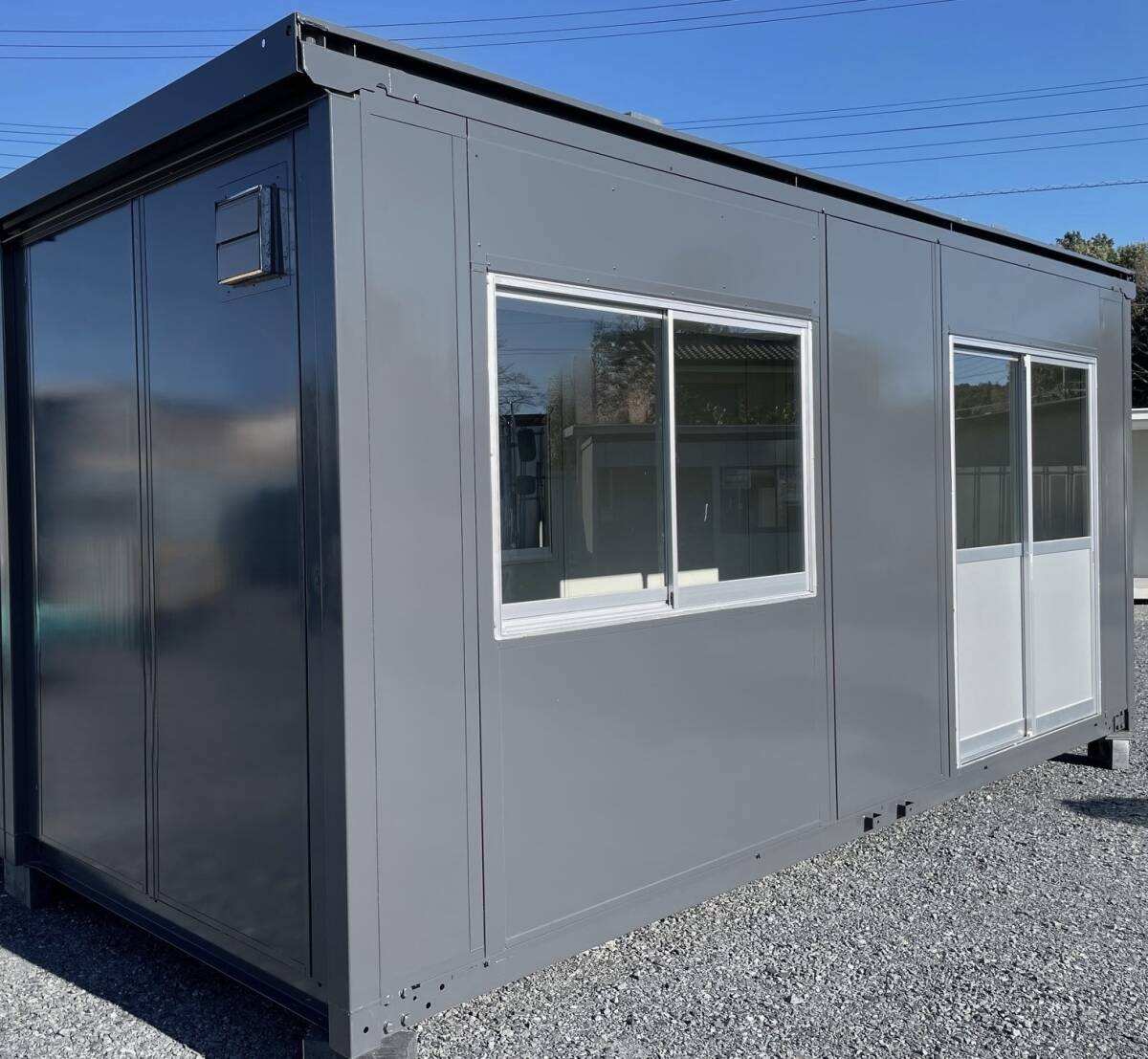 Yahoo!オークション - メ-カ-整備品 中古ユニットハウス4坪54J プレハ...