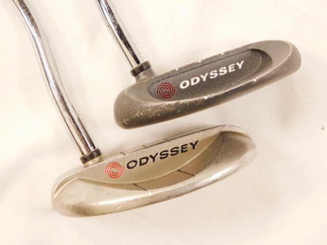 Y722 ODYSSEY パター 2本 マレット型/WHITE HOT ROSSIE/DF X 1100/オデッセイ ゴルフ クラブ/送料1300円(オデッセイ)｜売買されたオークション情報 ...