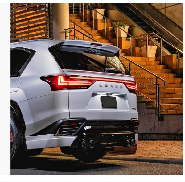 Yahoo!オークション - レクサス LX600リア トランクスポイラー リアウ...