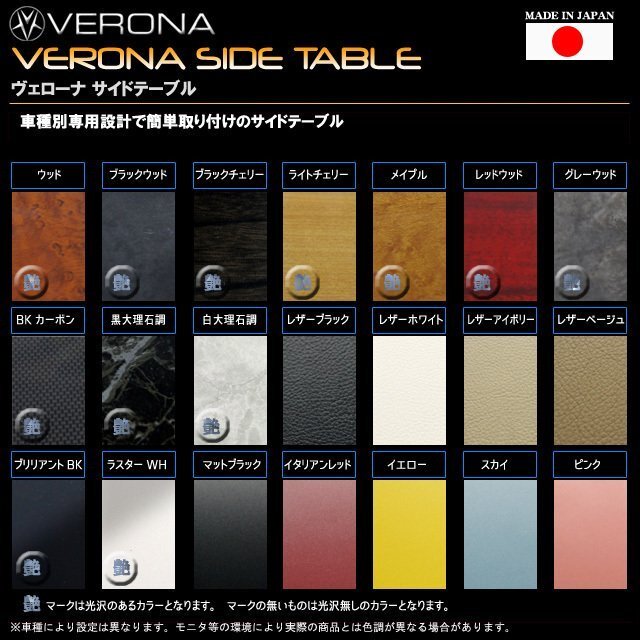 Yahoo!オークション - VERONAサイドテーブル トヨタ ist 60...