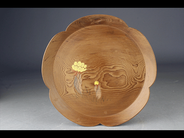 Yahoo!オークション - 【西】J004 宮内省御用品 芦田真七 盆 共箱