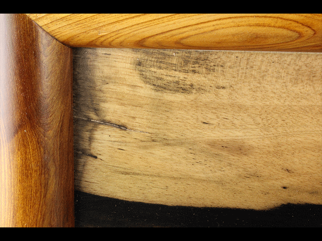 Yahoo!オークション - 【西】J114 黒柿 額