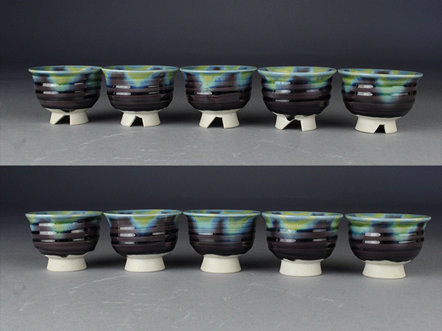 Yahoo!オークション - 【西】 I087 人間国宝 三代 徳田八十吉 (正彦)