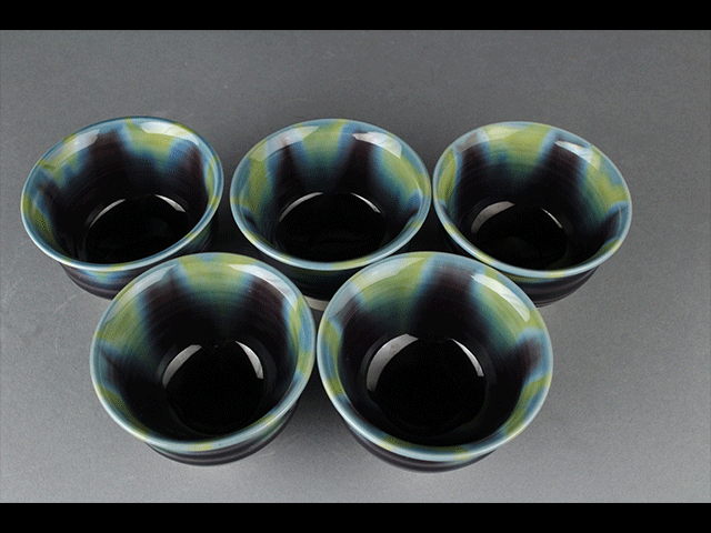 Yahoo!オークション - 【西】 I087 人間国宝 三代 徳田八十吉 (正彦)