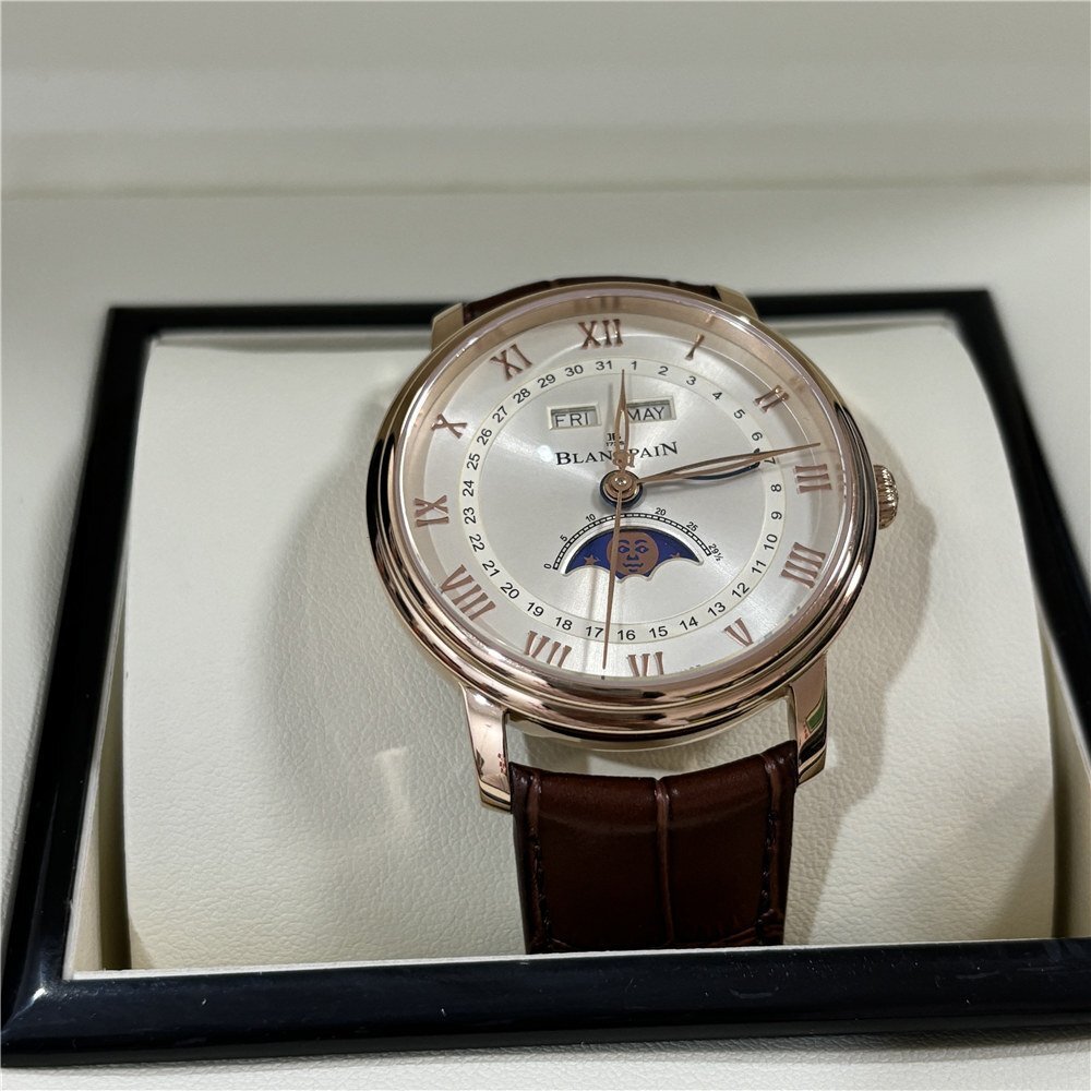 Yahoo!オークション - ブランパン Blancpain 腕時計 メンズ villeret ...