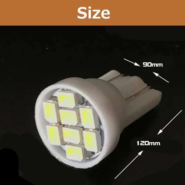 Yahoo!オークション - CD7/8 アコードクーペ LED バルブ T10 ポジショ...