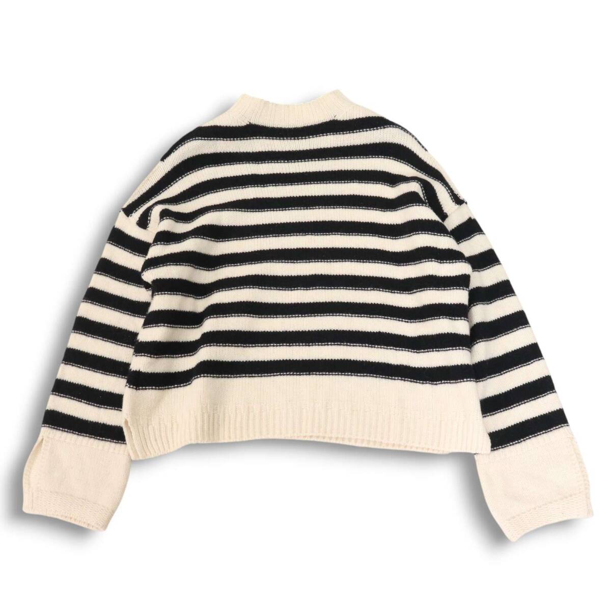 Yahoo!オークション - 22AW IENA イエナ 秋冬 ウール ステッチ ボーダ...