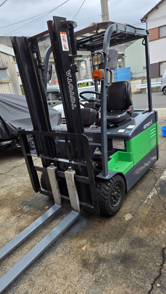 Yahoo!オークション - トヨタバッテリーフォークリフト1 5トン
