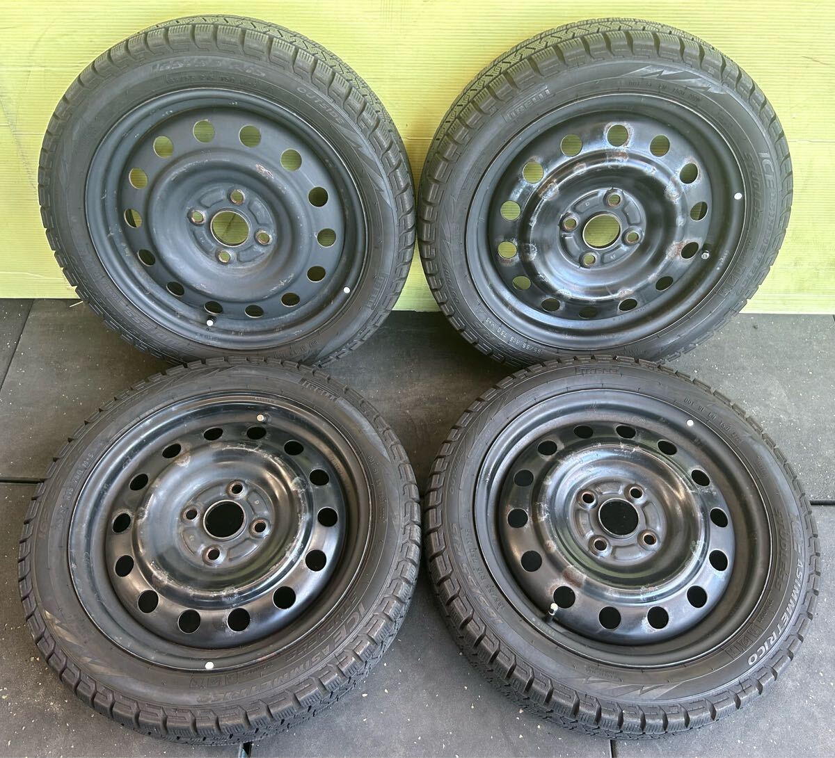 Yahoo!オークション - 165/55R15 2020年スタッドレス ピレリ 4本セッ...