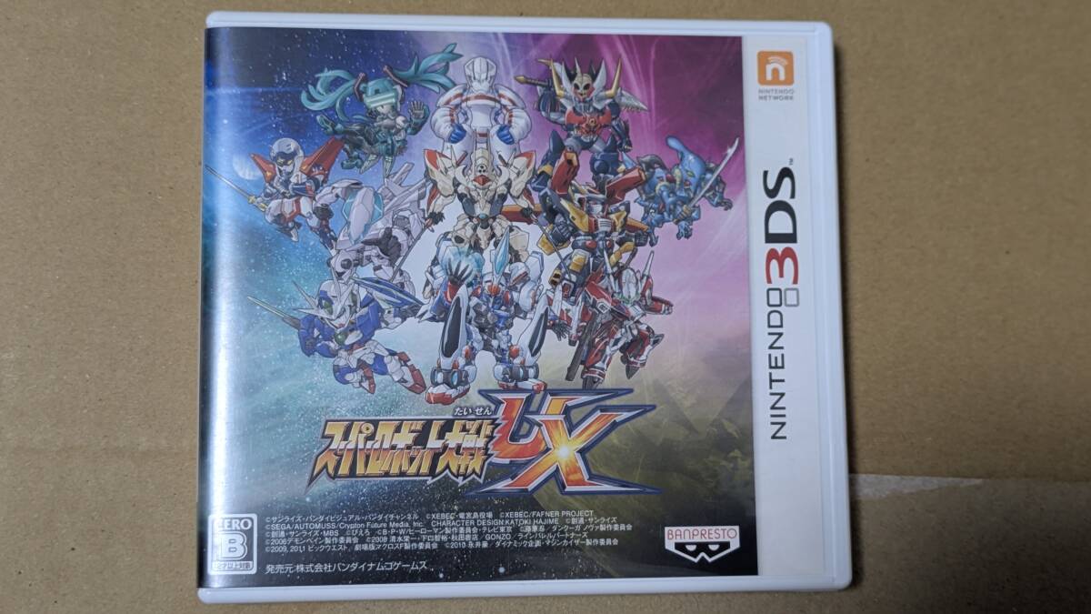 Yahoo!オークション - 【3DS】 スーパーロボット大戦UX 中古品